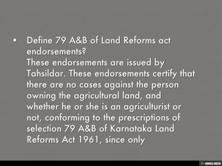 AGRICULTURAL LAND RECORDS | PDF