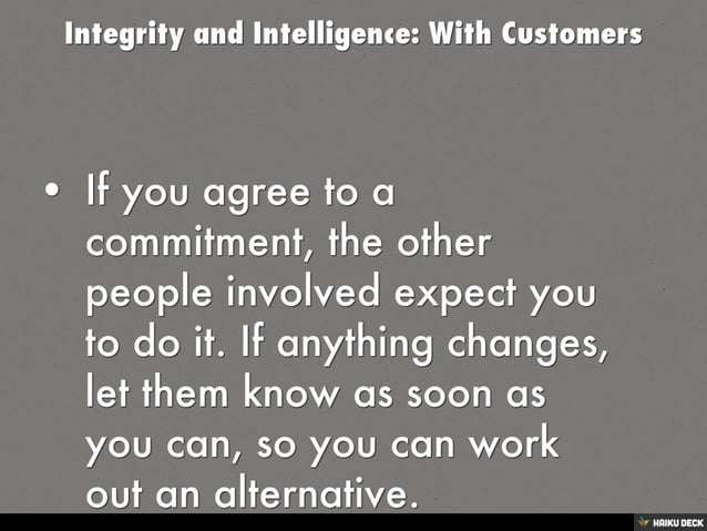 Standing on Principle | PPT