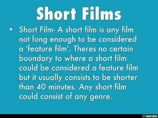Analysis of a Short Film Structure | PDF