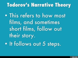 Analysis of a Short Film Structure | PDF