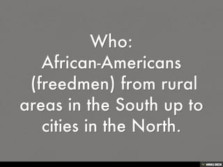 The Great Migration | PDF