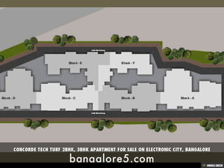 CONCORDE TECH TURF 2BHK, 3BHK APARTMENT FOR SALE ON ELECTRONIC CITY ...