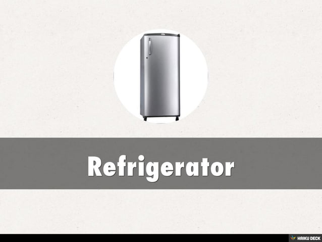 Refrigerator | PDF