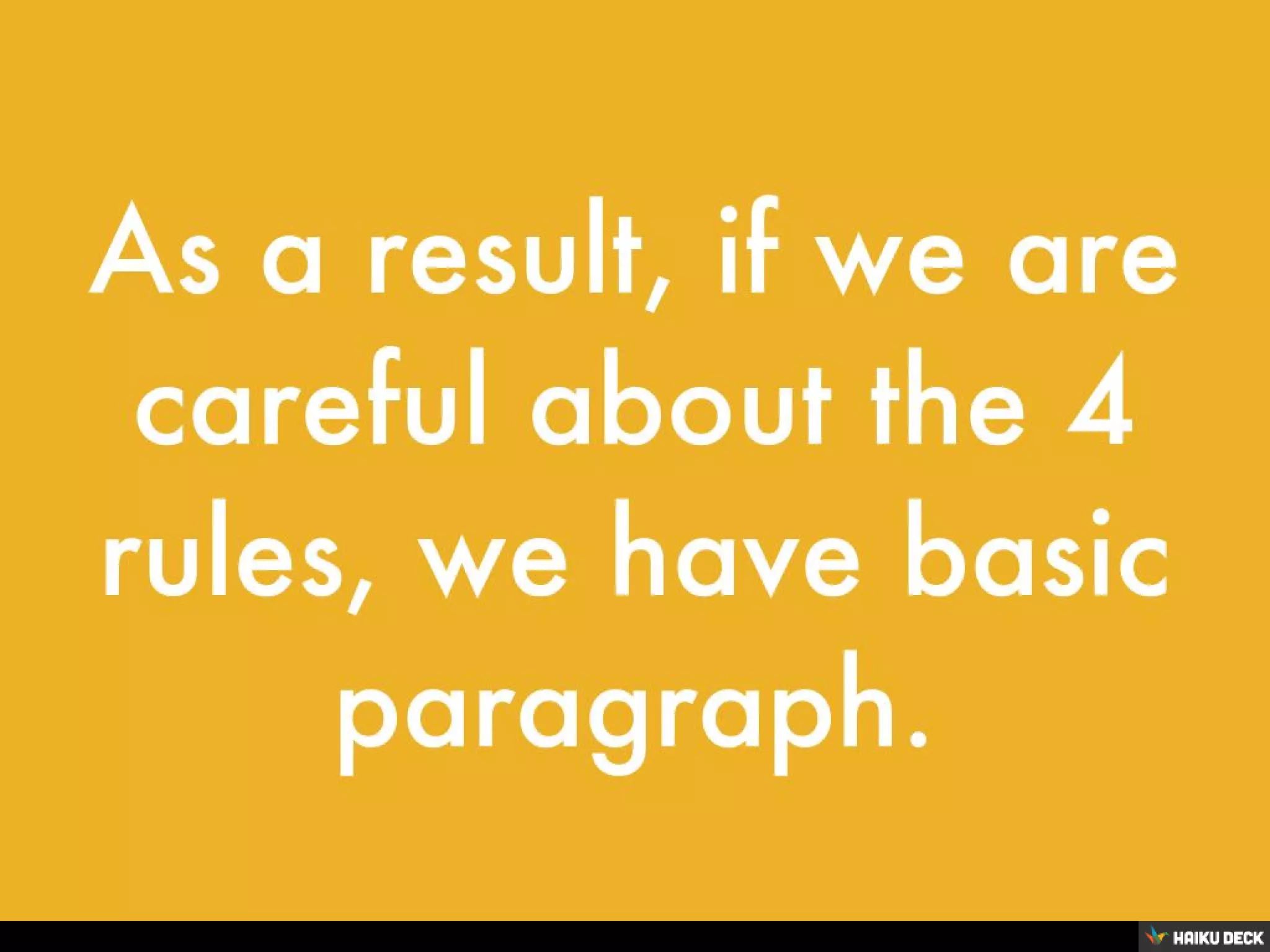 HOW TO WRITE A BASIC PARAGRAPH | PDF