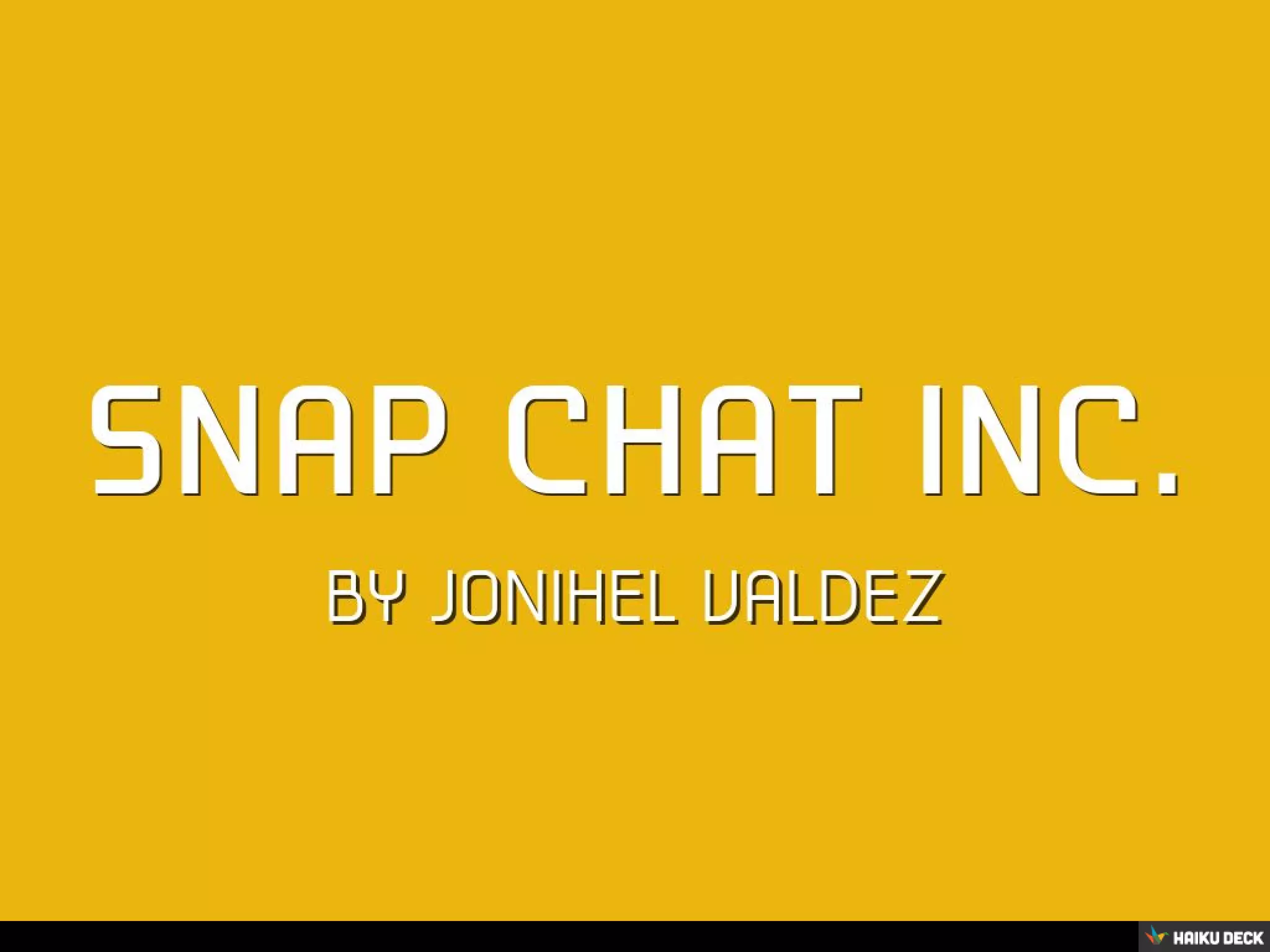 Snap chat Inc. | PDF