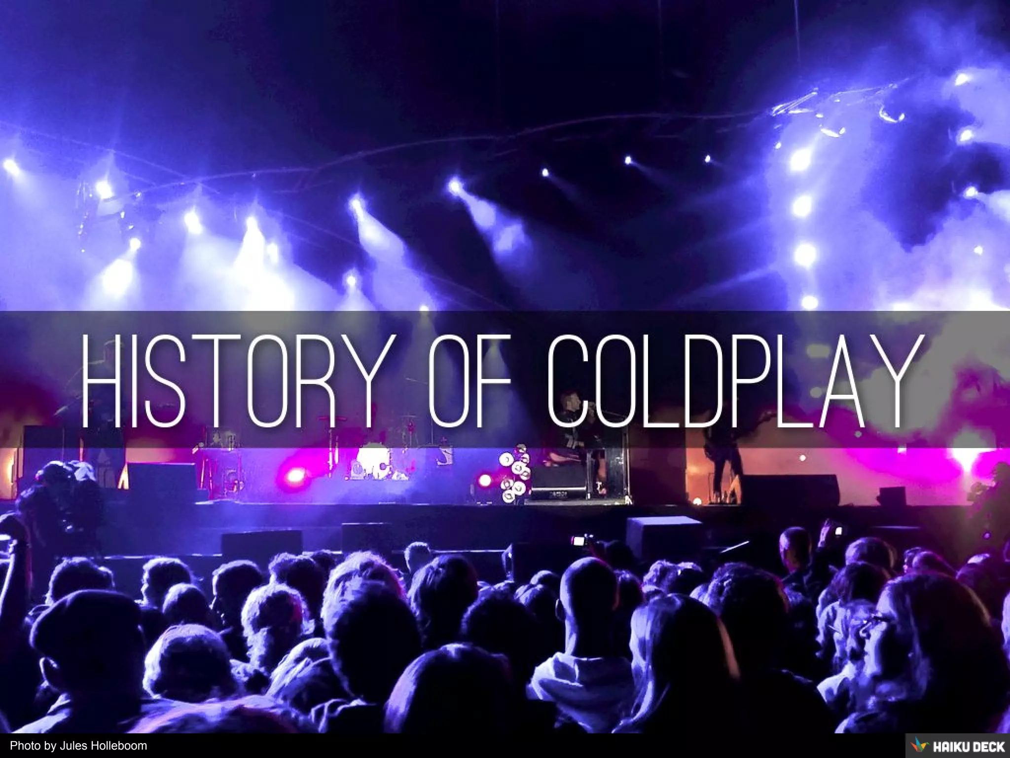 History of Coldplay | PPT