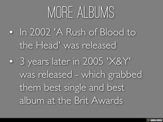 History of Coldplay | PDF