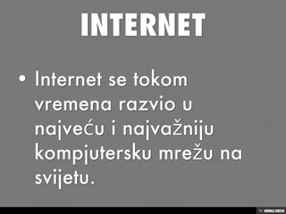 INTERNET SERVISI | PPT