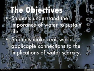 Water Scarcity PBL | PDF