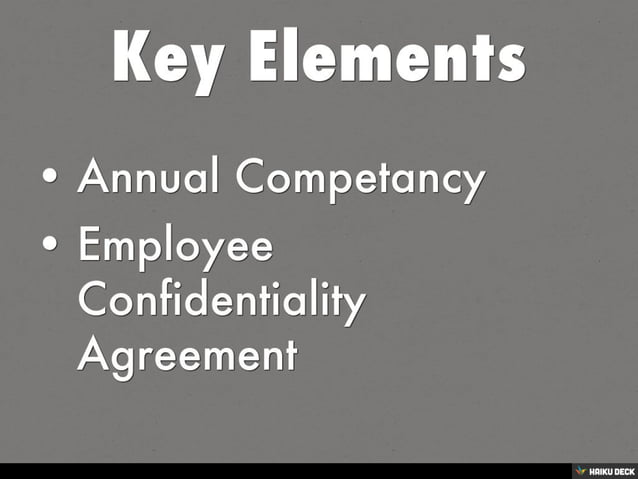 Employee Workplace Confidentiality Training | PDF