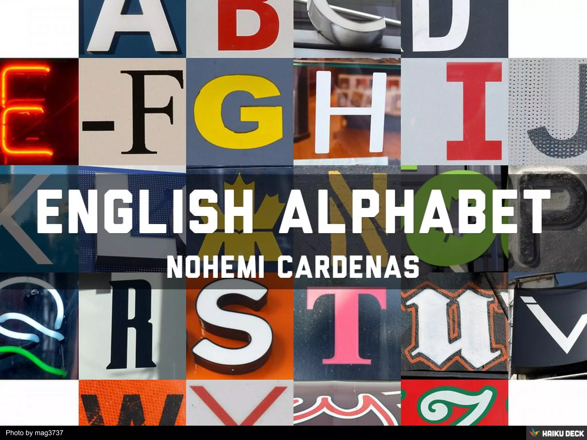English Alphabet | PPT