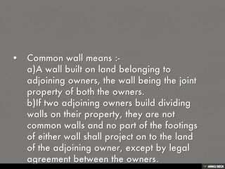 WHAT IS COMMON WALL? | PDF