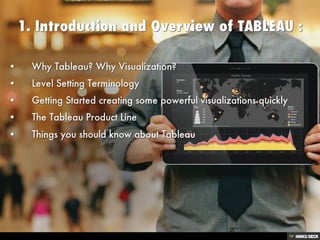 TABLEAU Online Training | PPT