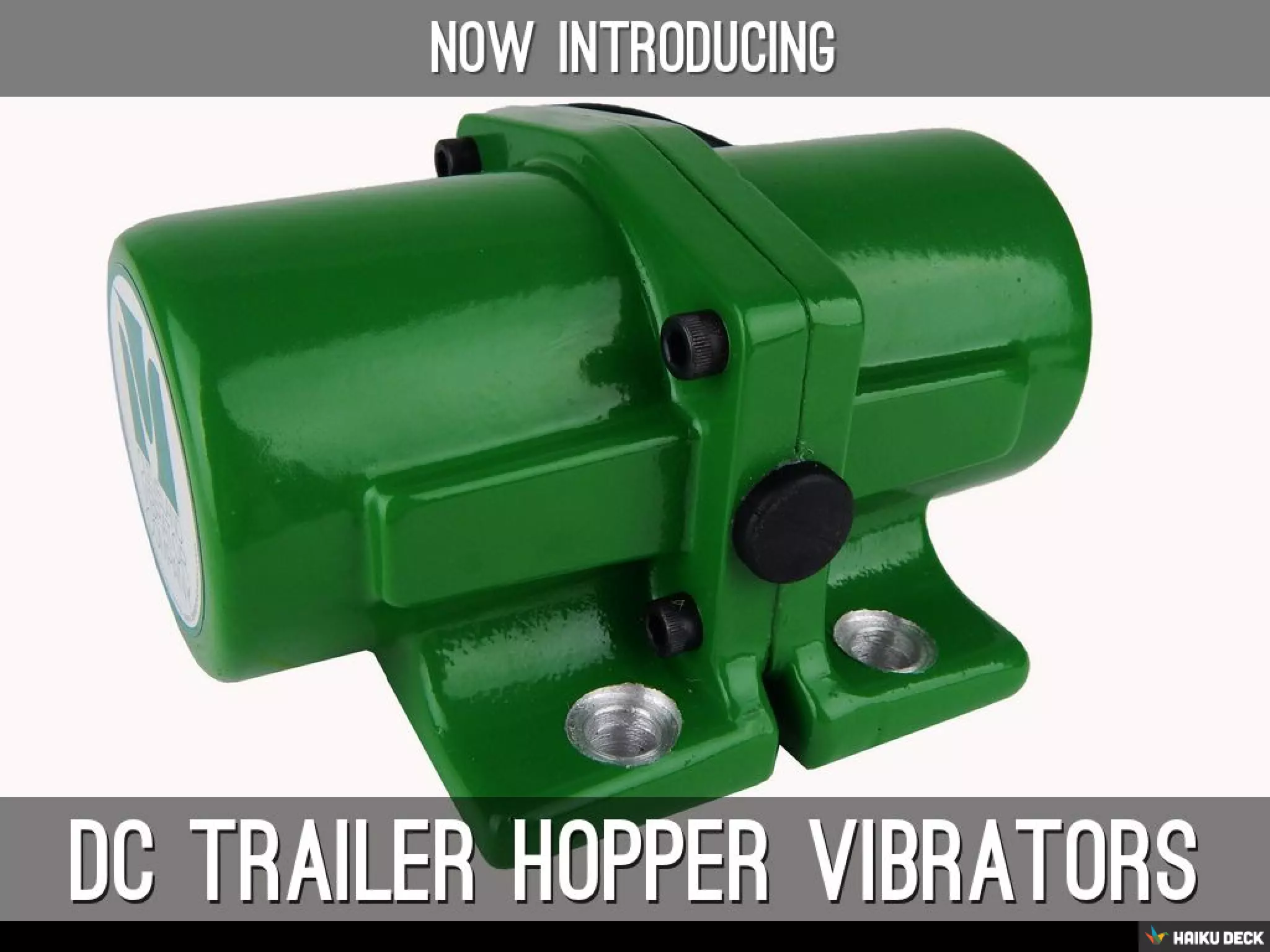 DC Trailer Hopper Vibrators | PPT