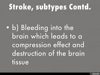 Stroke | PPT