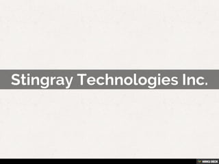 Stingray Technologies Inc. | PPT