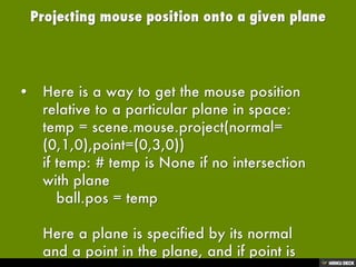 Keyboard and mouse events in python | PDF