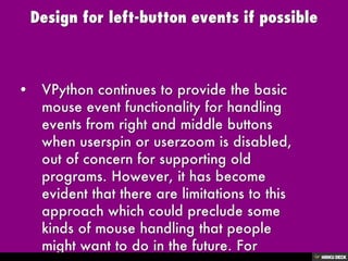 Keyboard and mouse events in python | PDF