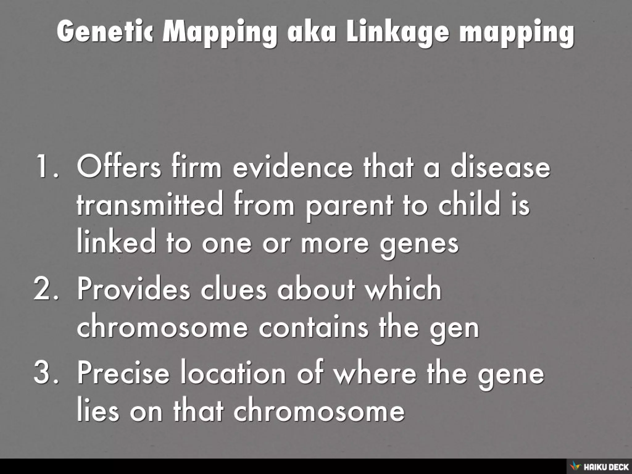 Genetic Mapping | PDF