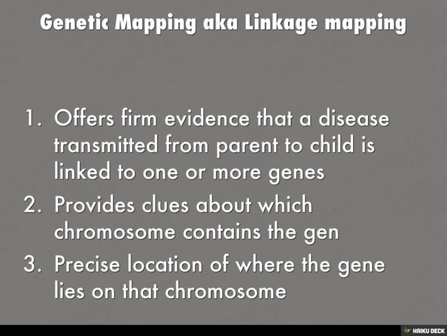 Genetic Mapping | PDF