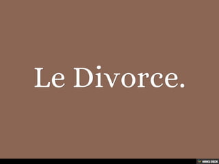 Le Divorce. | PDF