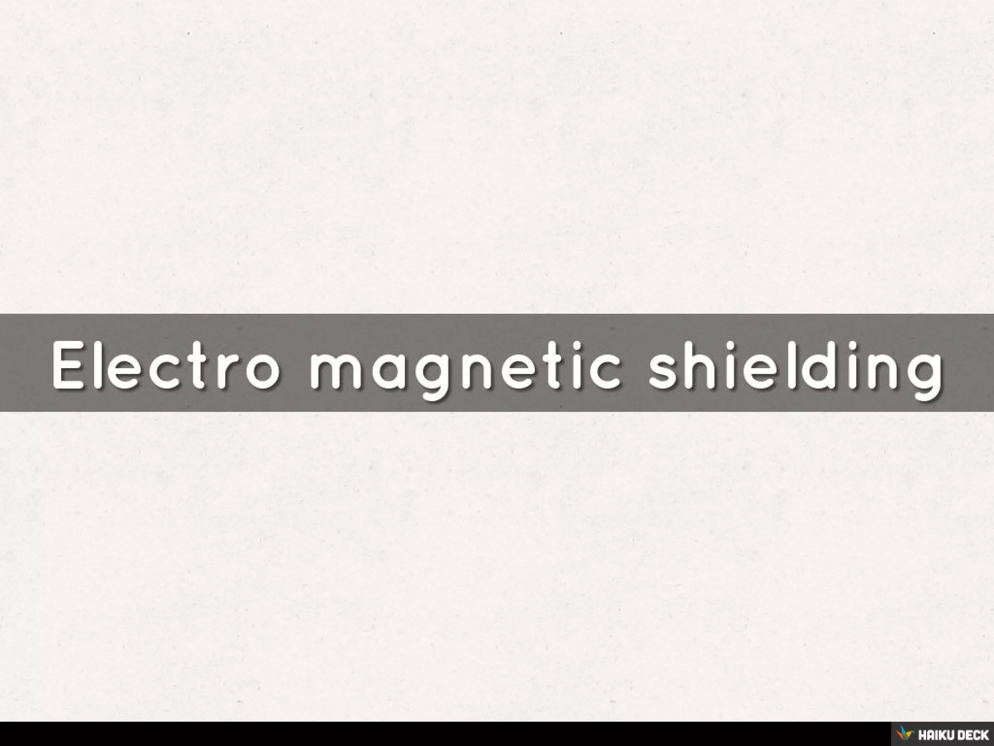 Electro magnetic shielding | PDF