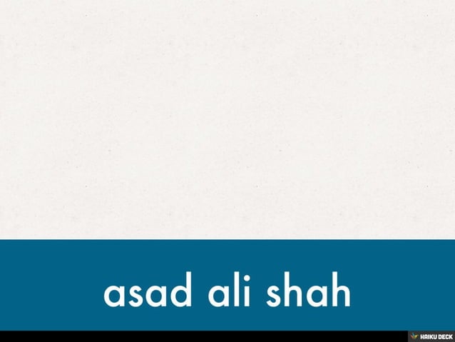 Asad ali shah | PDF