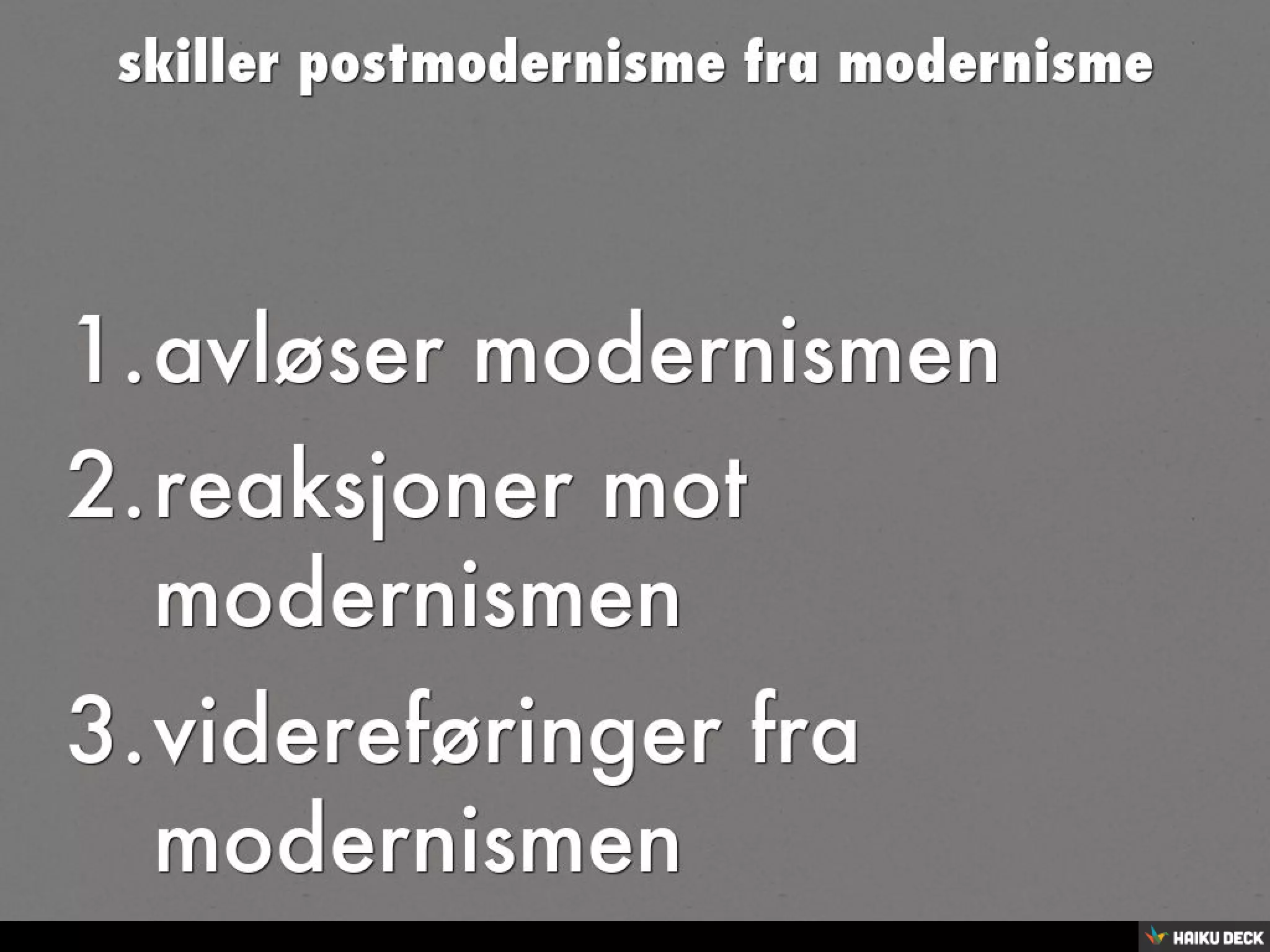 Postmodernisme | PDF