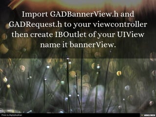 Integrating Google AdMob | PPT