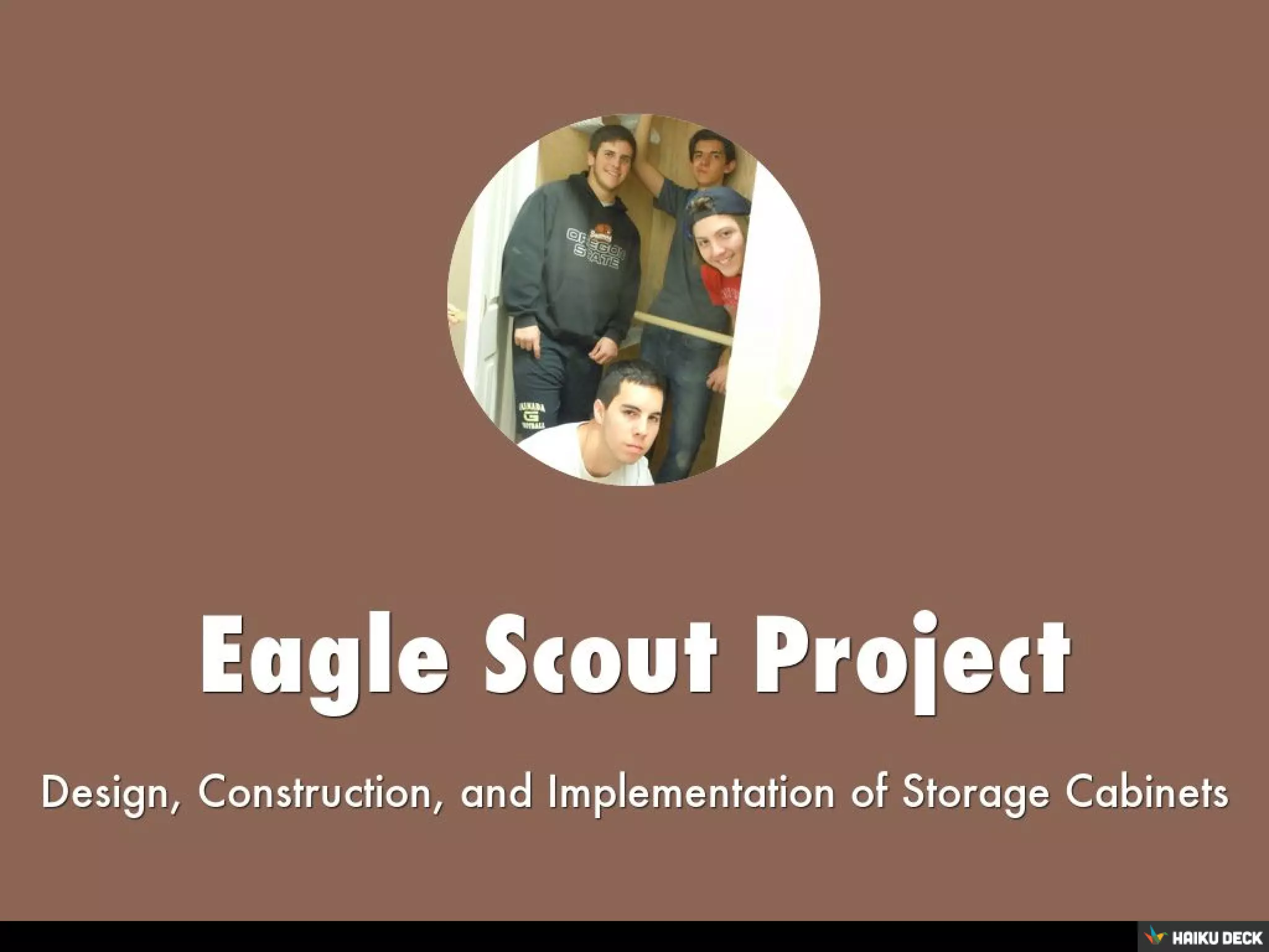 Eagle Scout Project | PPT