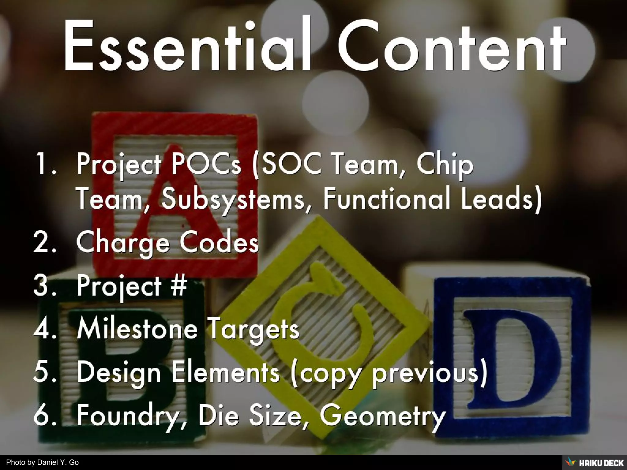 Start Your SOC Project | PPT
