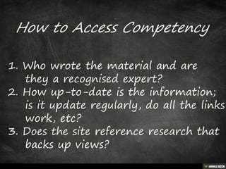 Assessing Credibility | PDF