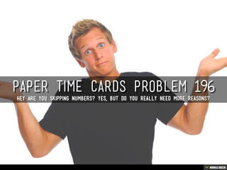 No More Paper Time Cards | PPT