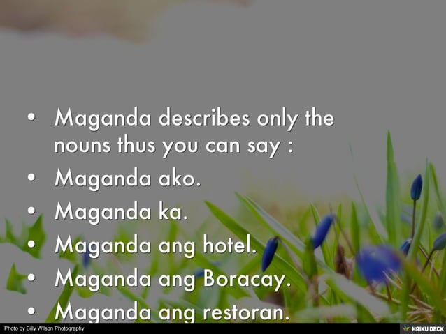 Tagalog/Filipino | PPT