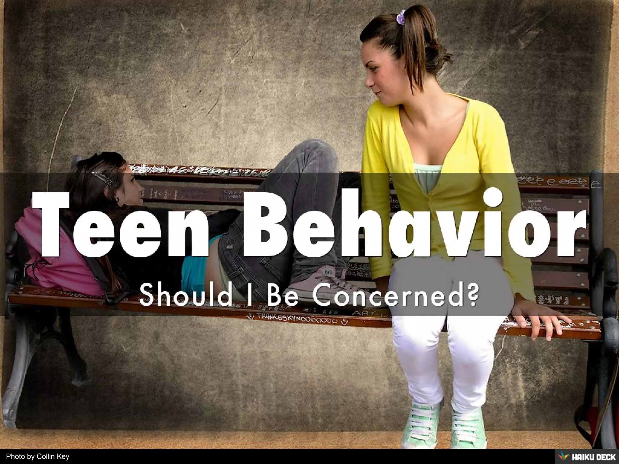 Teen Behavior | PDF