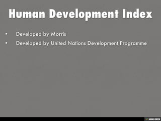 Human Development Index | PPT