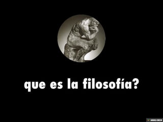 que es la filosofía? | PDF