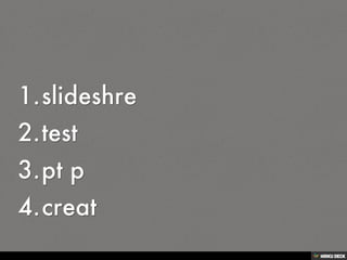 test slide | PPT