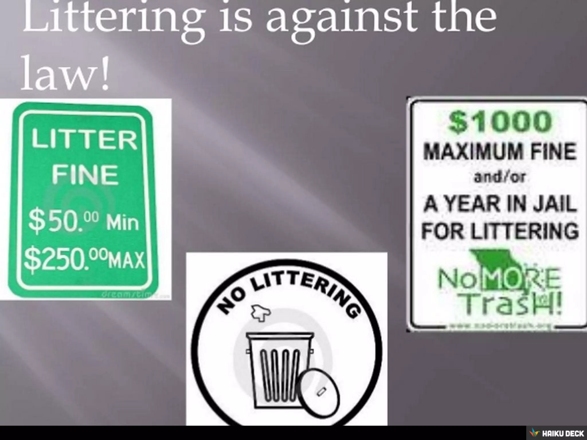 Littering | PDF