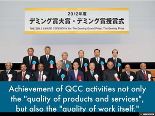 Developing Creative Employees Through QCC | PPT