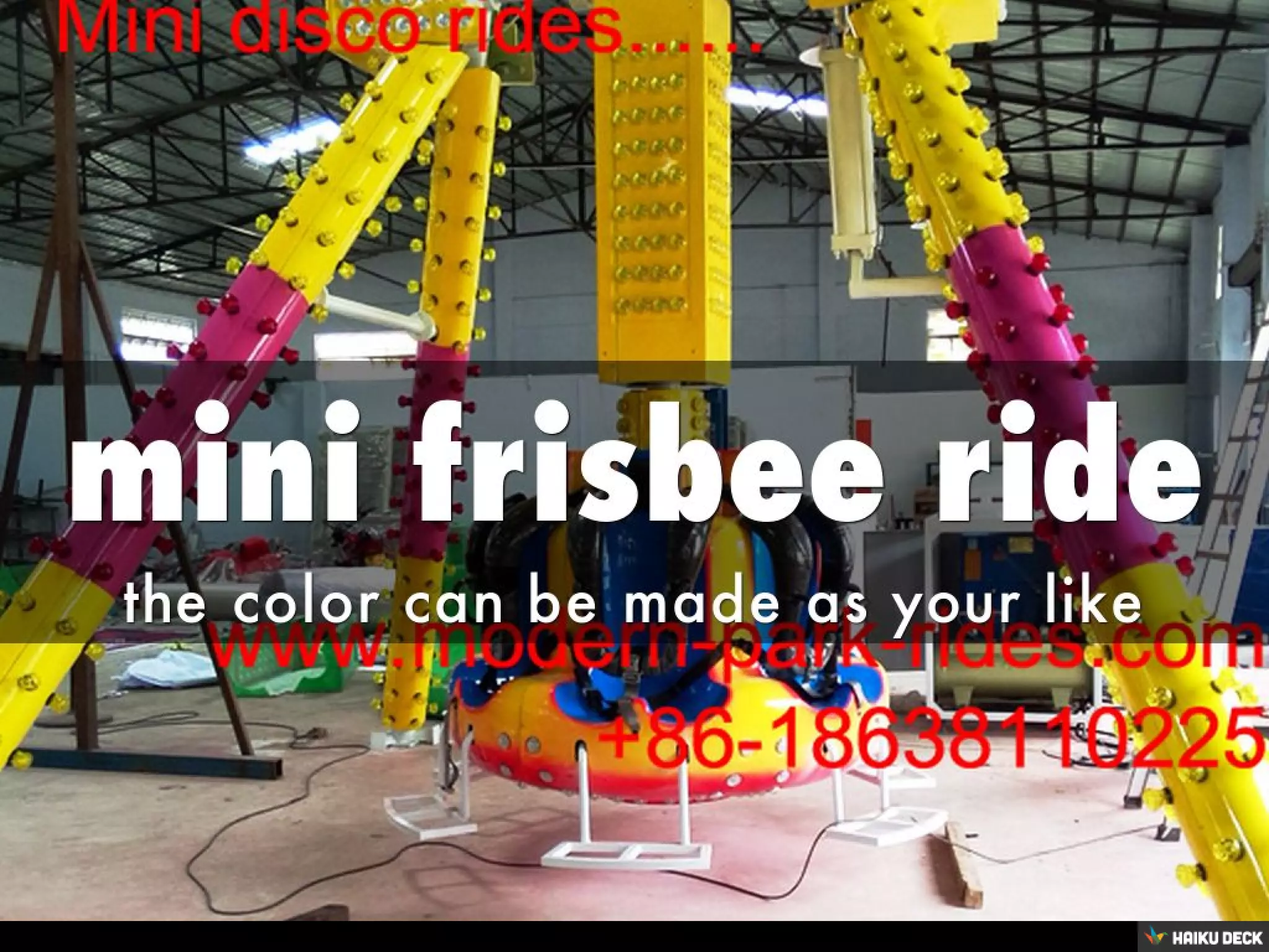 Mini frisbee ride | PPT