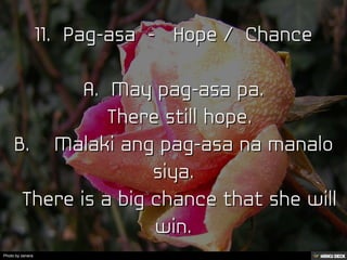 Tagalog Vocabulary Set 2 Alamat ng mga Daliri | PDF