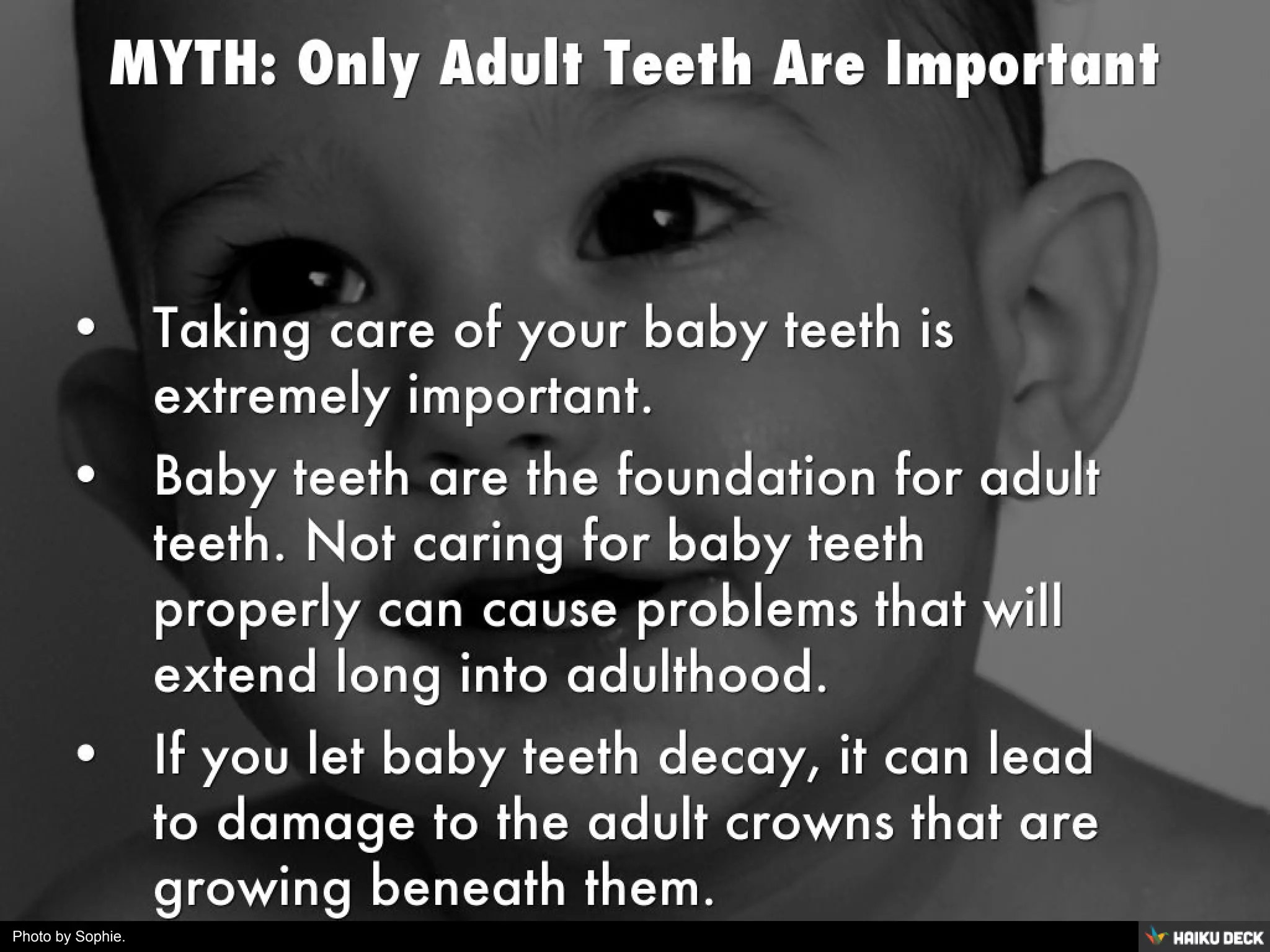 4 Dental Myths and Facts | PPT