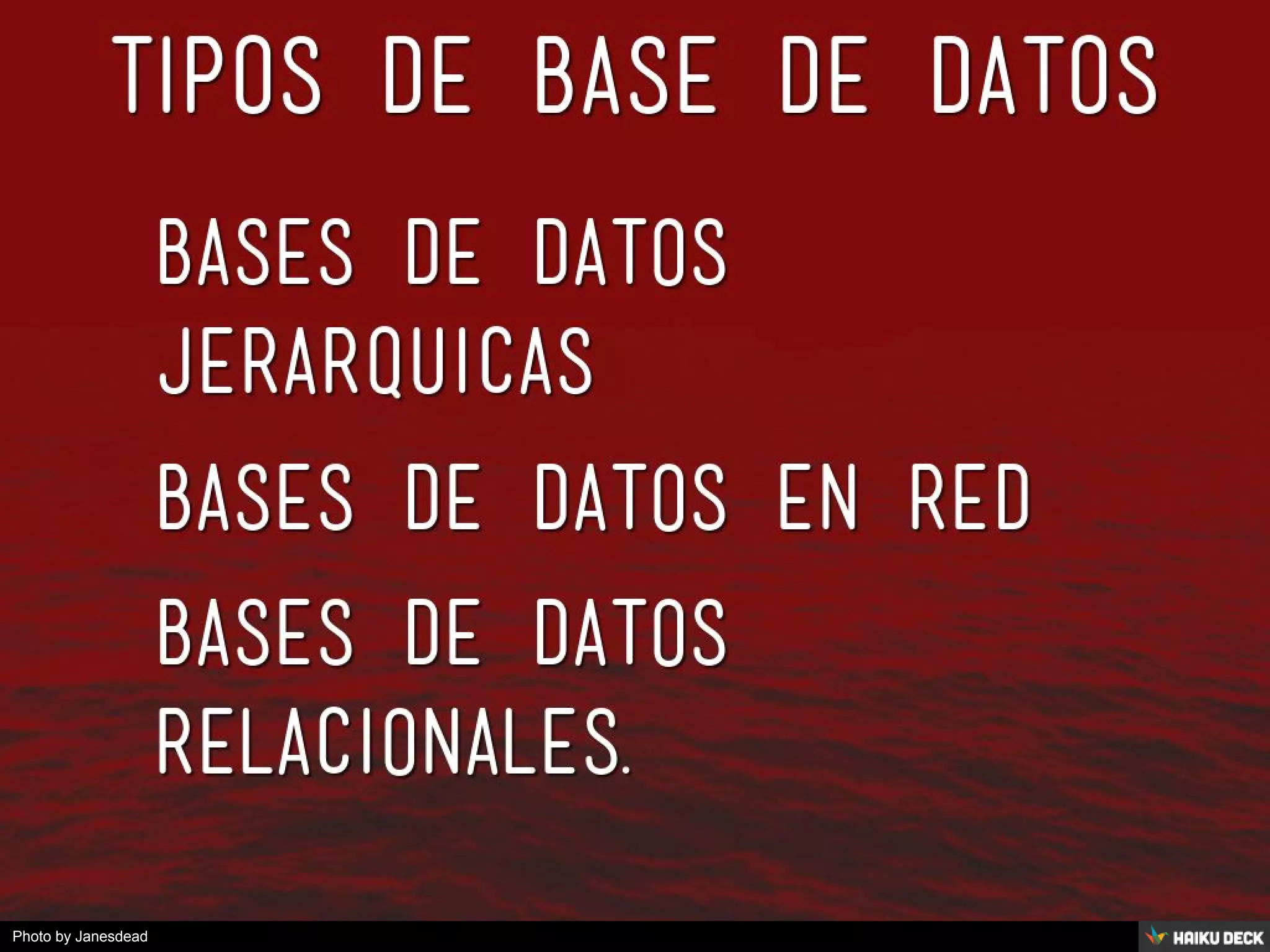 TIPOS DE BASE | PDF