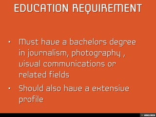 Photo Journalism | PPT