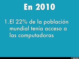 Desarrollo del Internet 1997-2014 | PDF