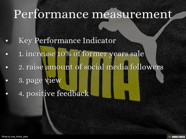 digital strategy for PUMA | PDF