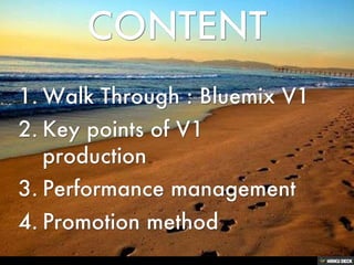 Slideshare-demo with IBM-Bluemix | PPT