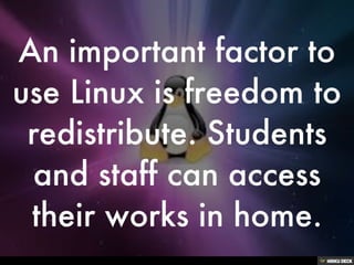 Linux In Schools | PPT