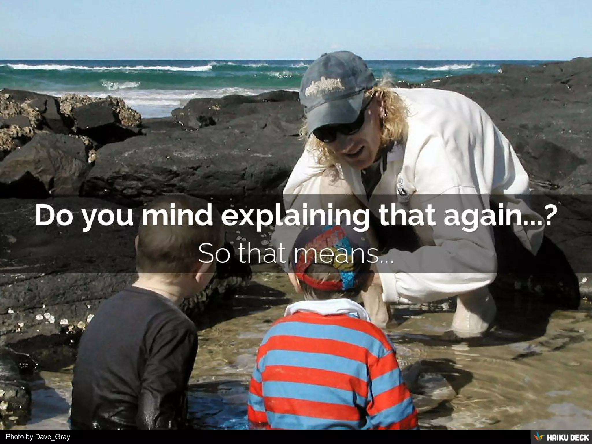Asking for repetition and clarification | PDF